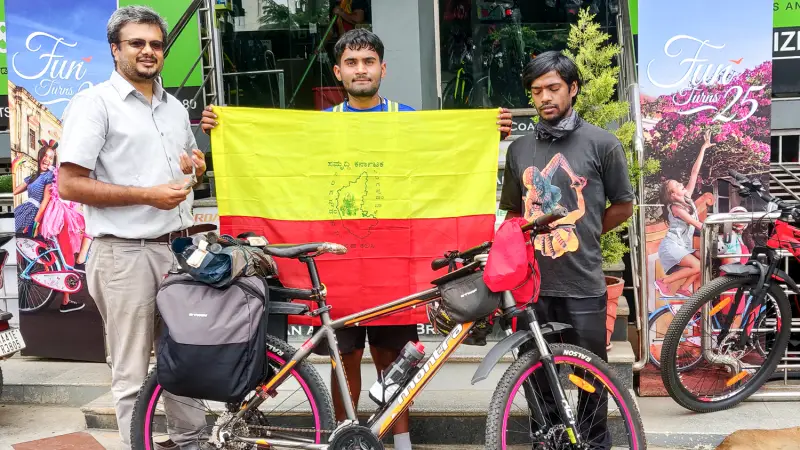 Waltzing Around India with Sudarshan Sanchari... | Cycling Monks
